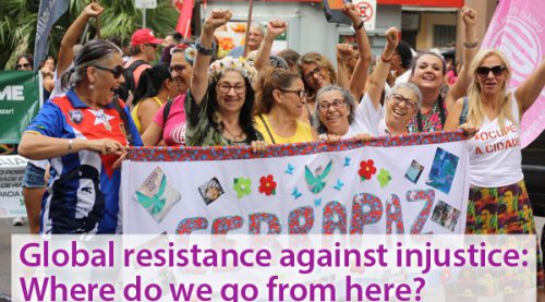 Global resistance against injustice: Where do we go from here? - Karibu ...